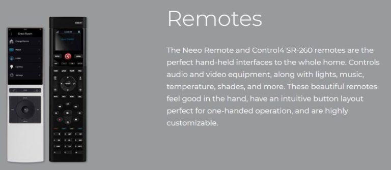 Control4's New Neeo Remote in Depth: Execs Talk Big Picture - CEPRO