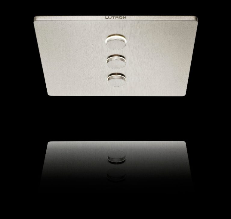 New Lutron Alisse Wall Control Offers Thin-Profile, Handcrafted Metal ...