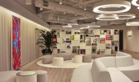 Lutron's Los Angeles Design Studio Styles Itself as a Chic Art Gallery ...